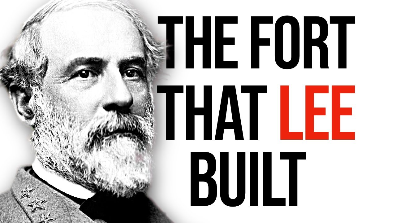 Civil war fort built by Robert E Lee (a little) | TWH49 - YouTube