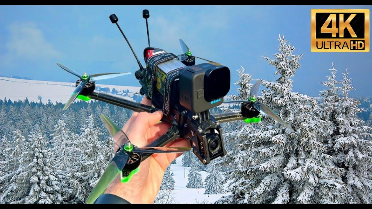 Cinematic FPV in the Snow - Drone footage Ultra HD 4K - YouTube