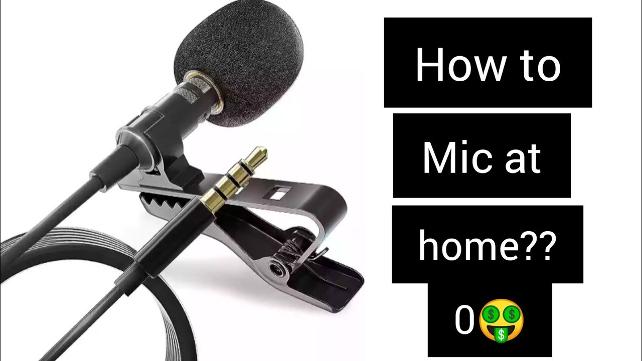 How To Make Microphone At Home Easy || 0 RUPEES 🤑 - YouTube