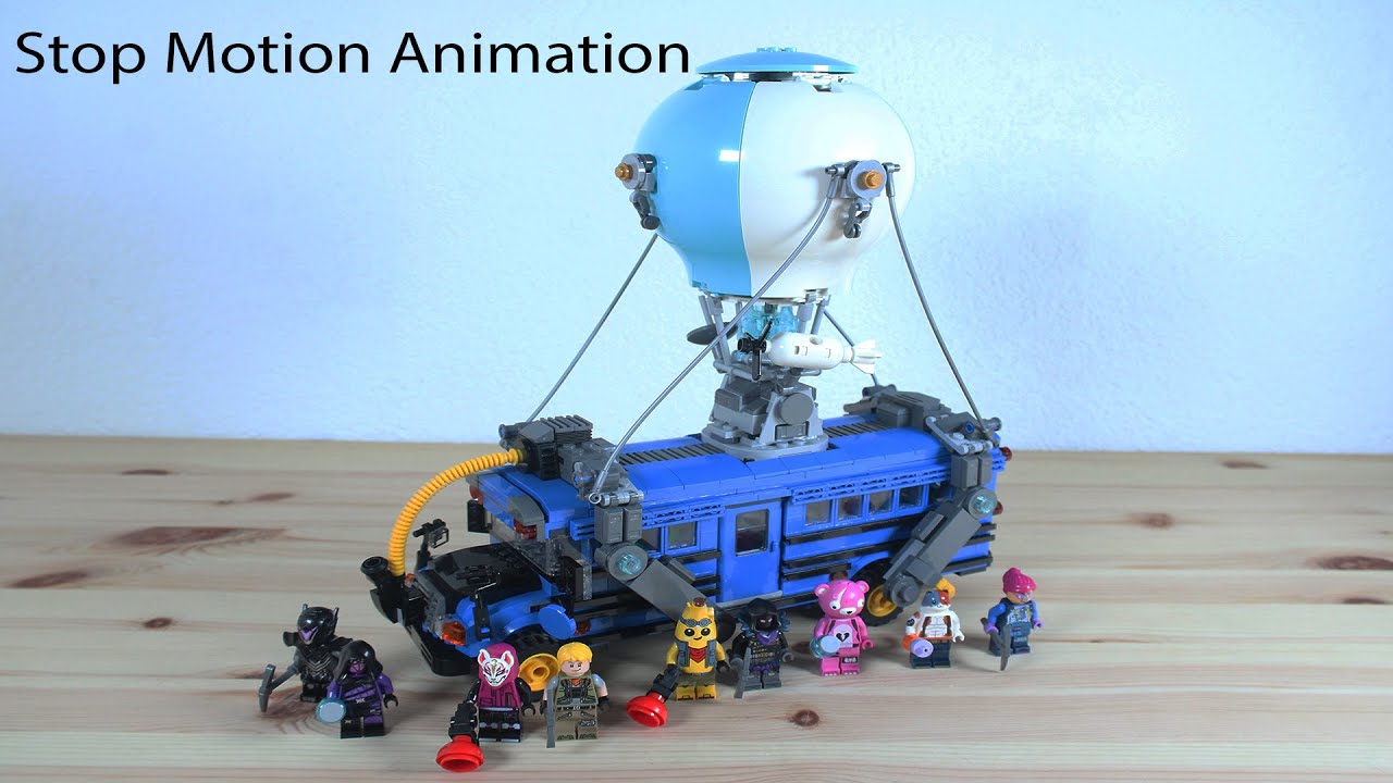Lego Fortnite 77073 Battlebus | Speed Build Animation - YouTube