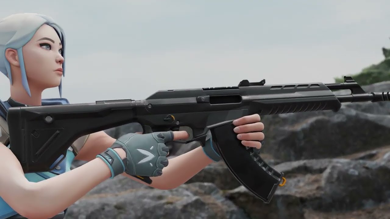 Blender First Valorant Animation :) - YouTube