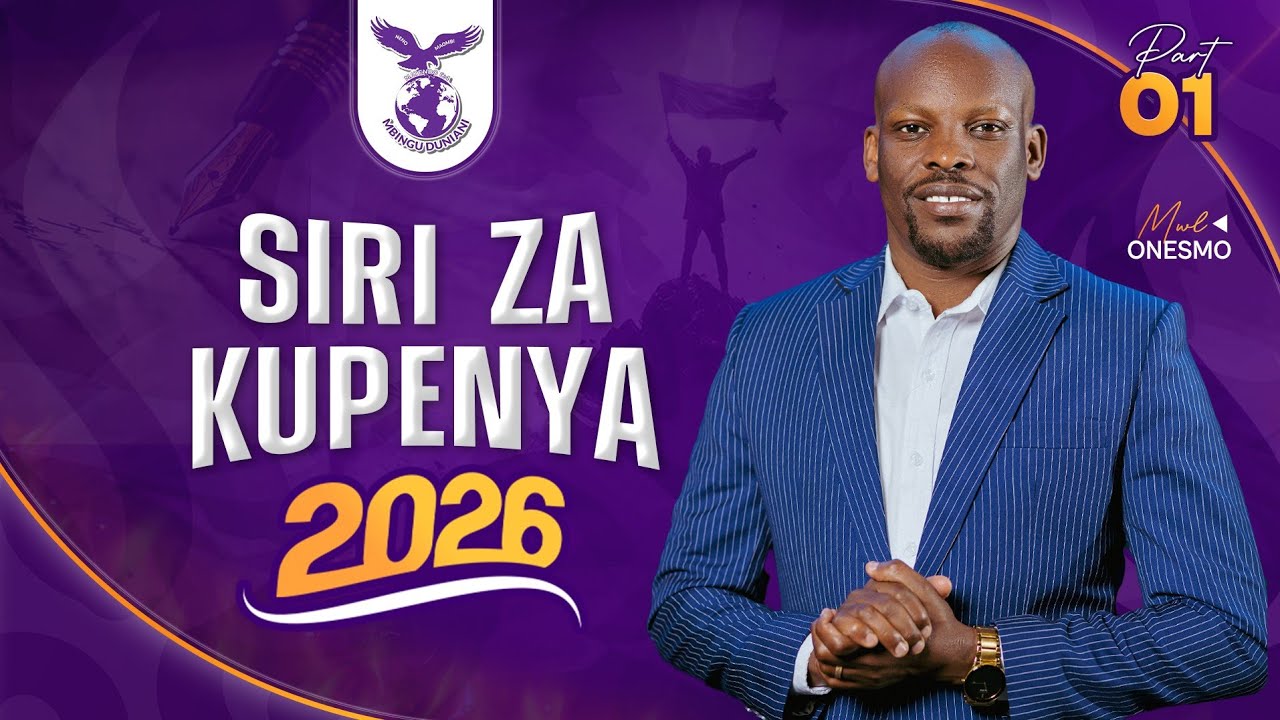SIRI ZA KUPENYA 2026 (PART 01) | MWL ONESMO | 26 JANUARY 2026 - YouTube