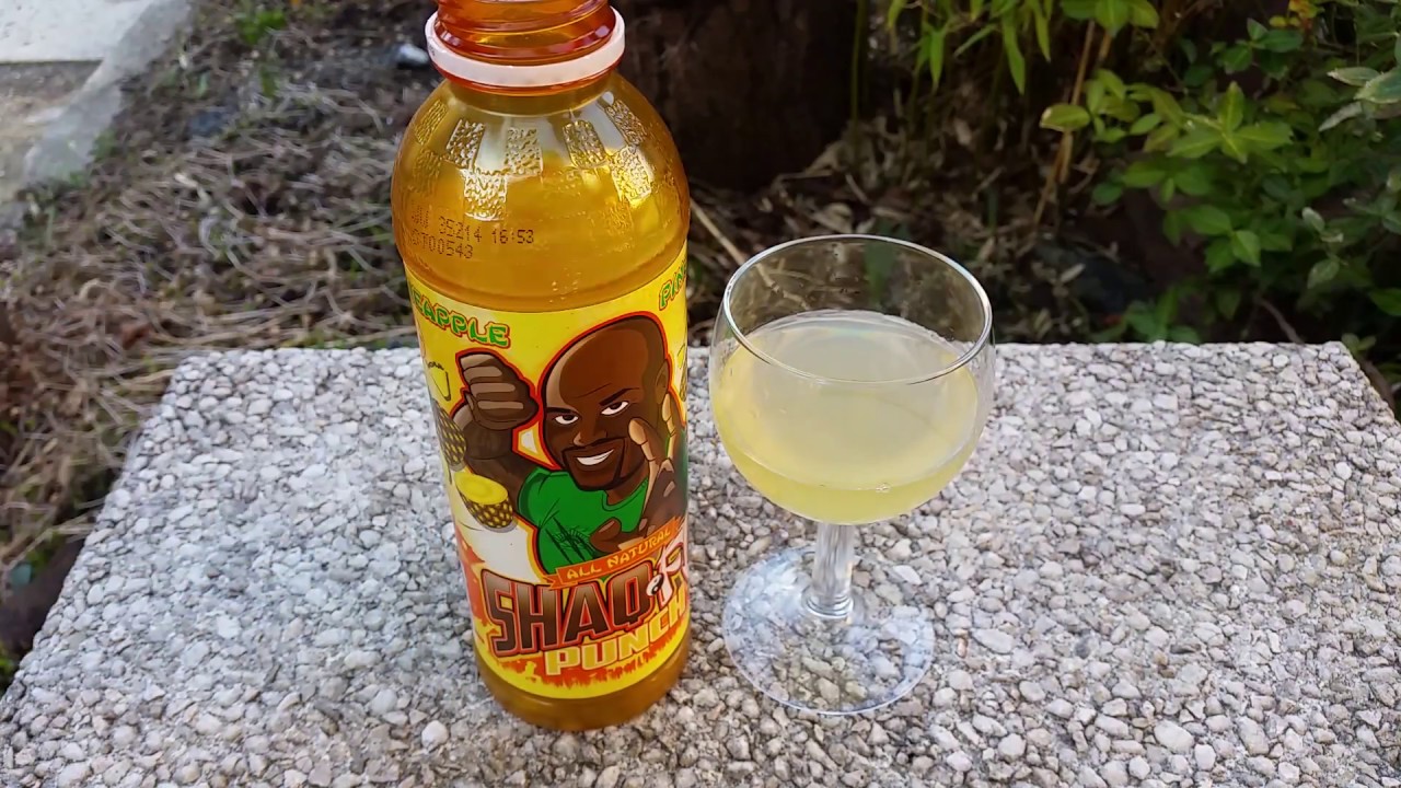 LET´S DRINK: ARIZONA SHAQ FU PUNCH PINEAPPLE (USA) - YouTube