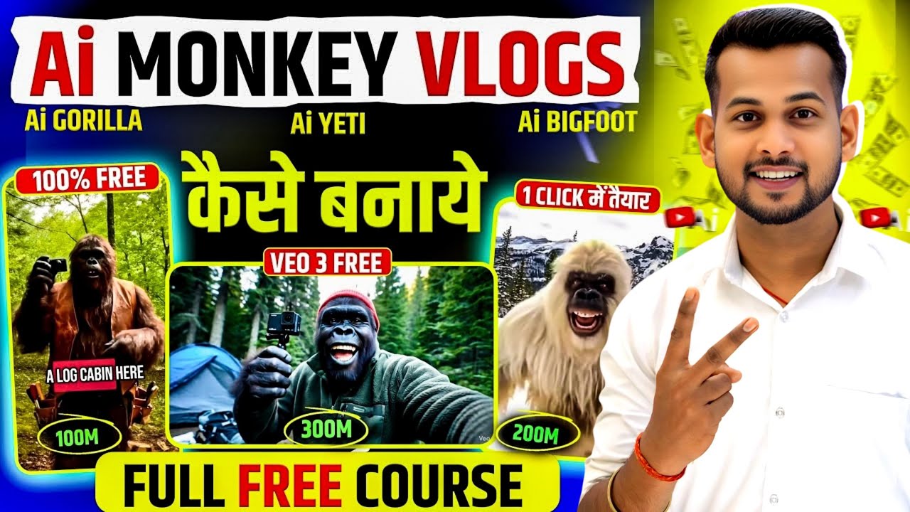 AI Monkeys Have Figured Out Vlogging - YouTube