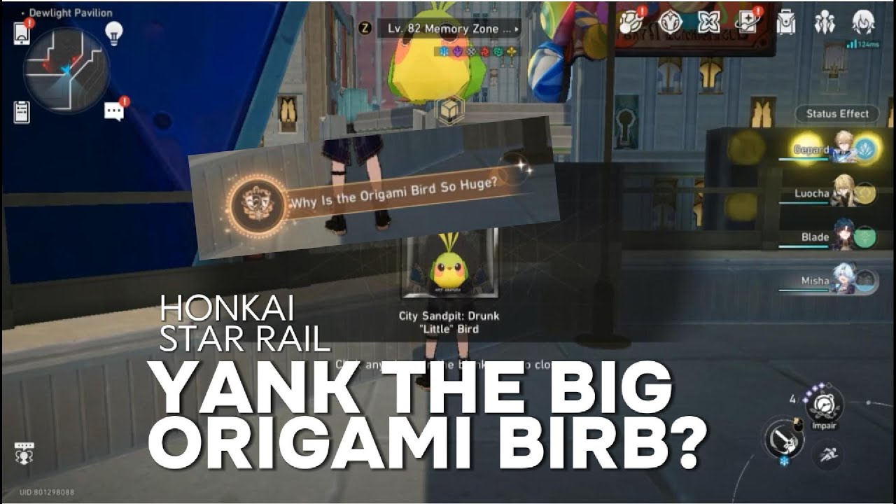 How to Yank The Big Origami Bird? | Honkai Star Rail - Penacony Dream ...