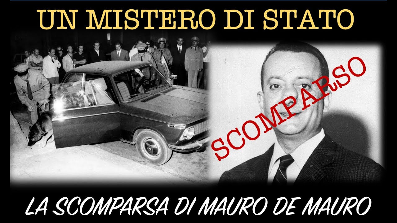 La scomparsa di Mauro De Mauro - Un mistero di Stato - YouTube