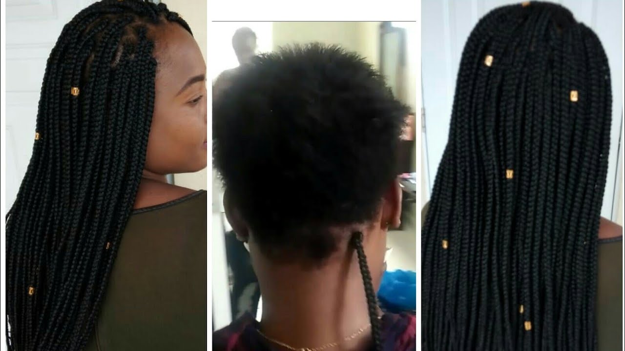 Comment faire des belles tresses avec allonge - YouTube