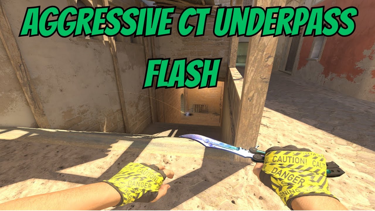 2 Agro Underpass Pop Flashes For CT Mirage CS2 - YouTube