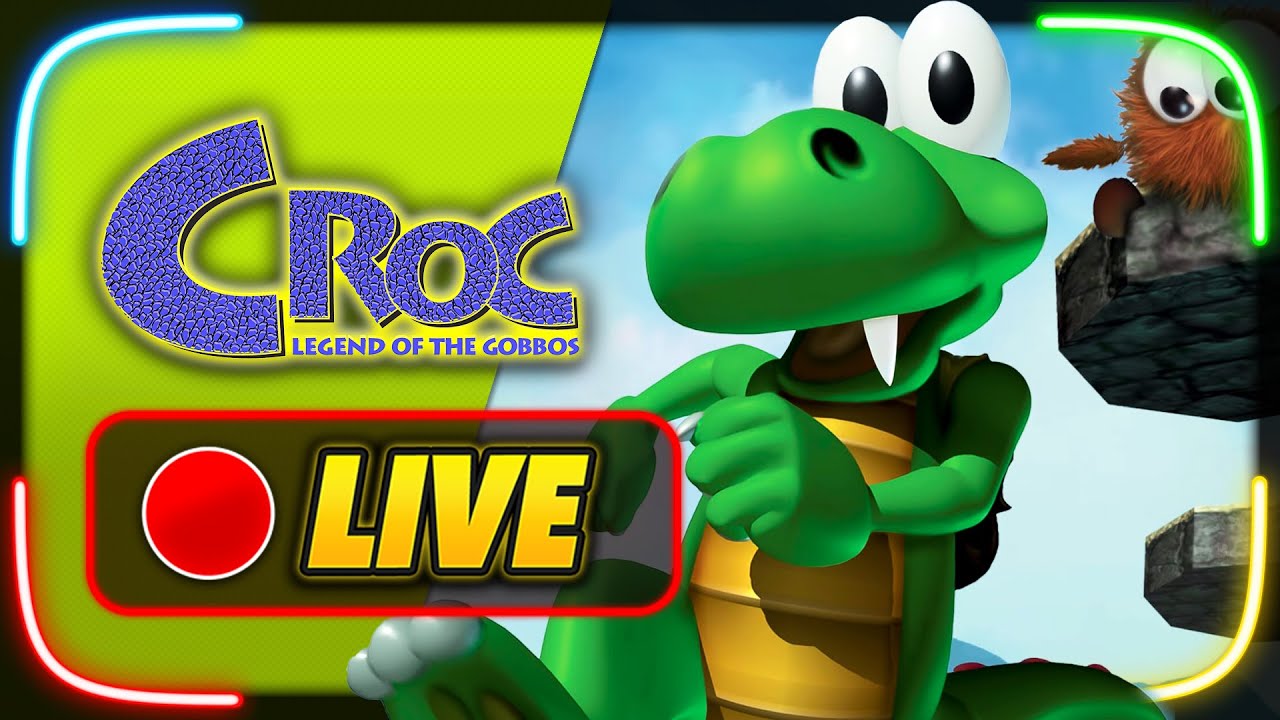 Let's Play Croc: Legend of the Gobbos HD Remaster! (Switch) - YouTube
