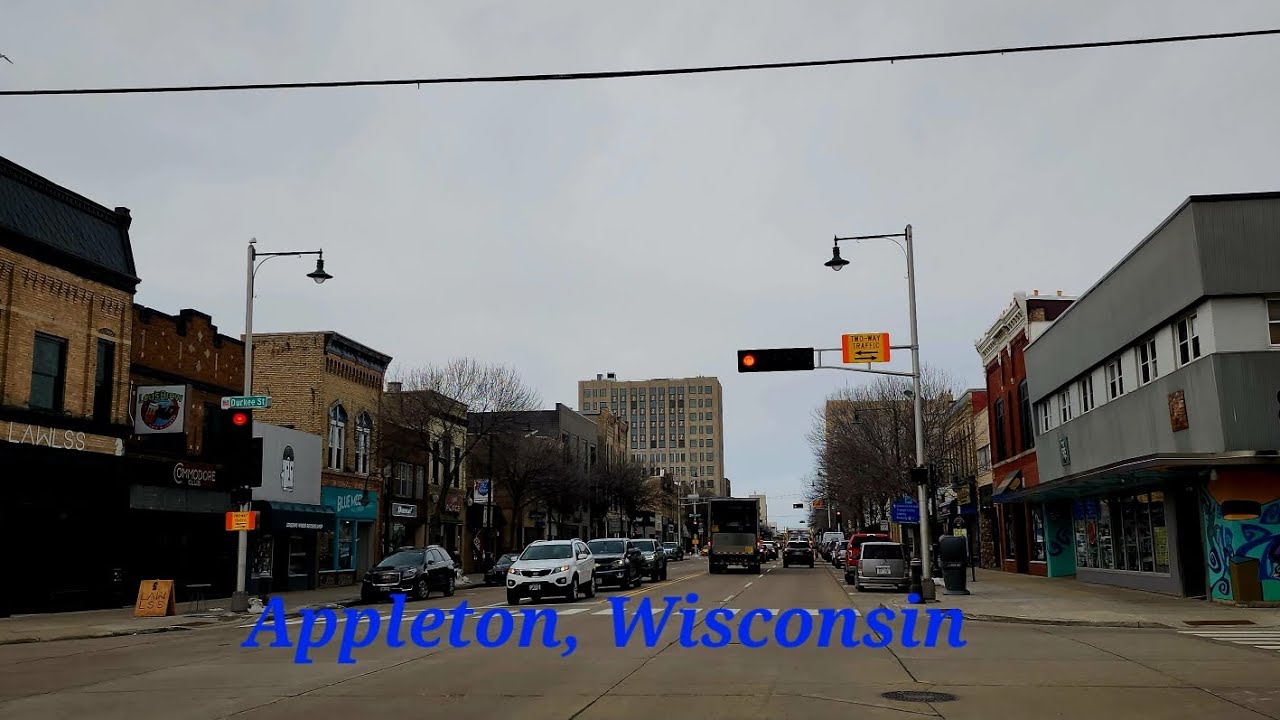 Manejando 🚗 en Appleton, Wisconsin - YouTube