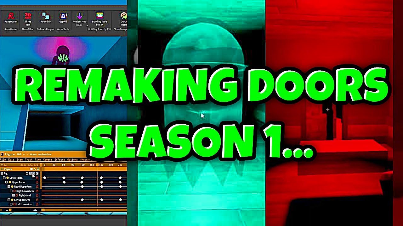 TRYING TO REMAKE DOORS [COMPILATION] #roblox - YouTube
