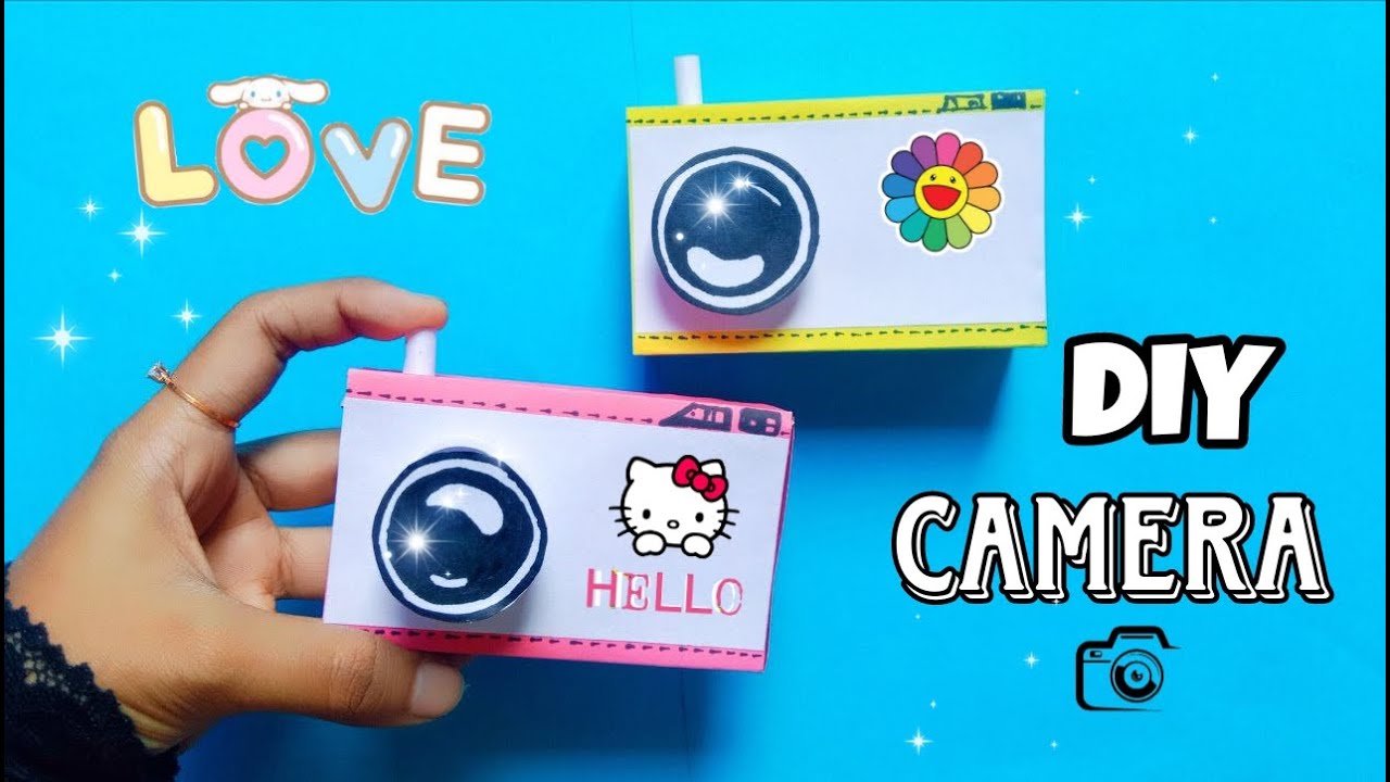 How to make a paper camera /DIY paper camera |Easy DIY/mini paper ...