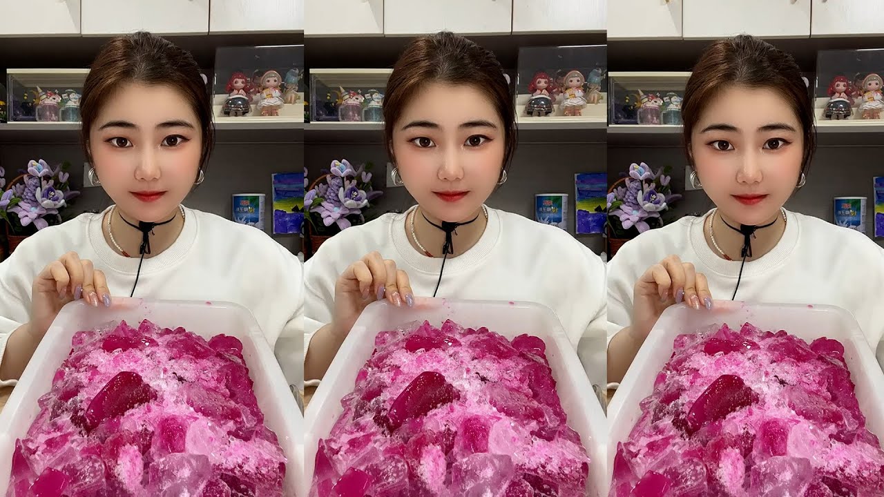 TING TING / ASMR ICE EATING / ASMR MUKBANG ICE EATING SOUNDS FROM THE ...