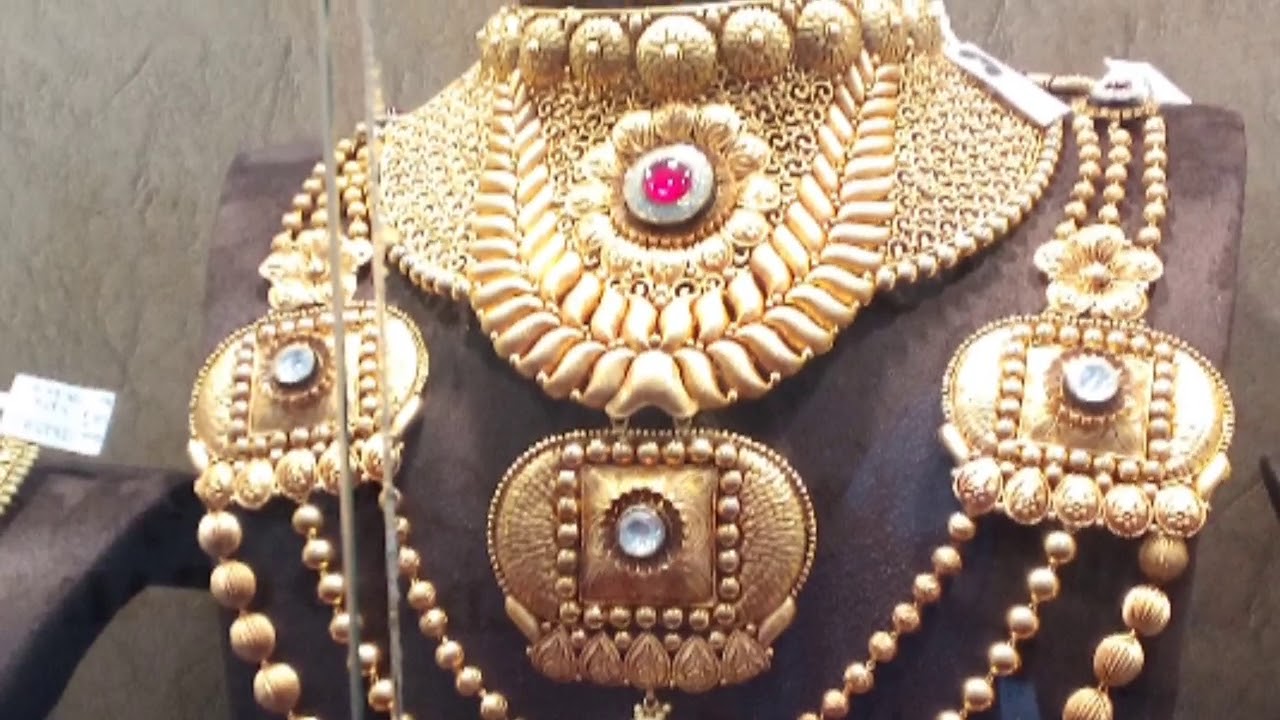 Aabi jewels at buy hallmark gold jewelry - YouTube