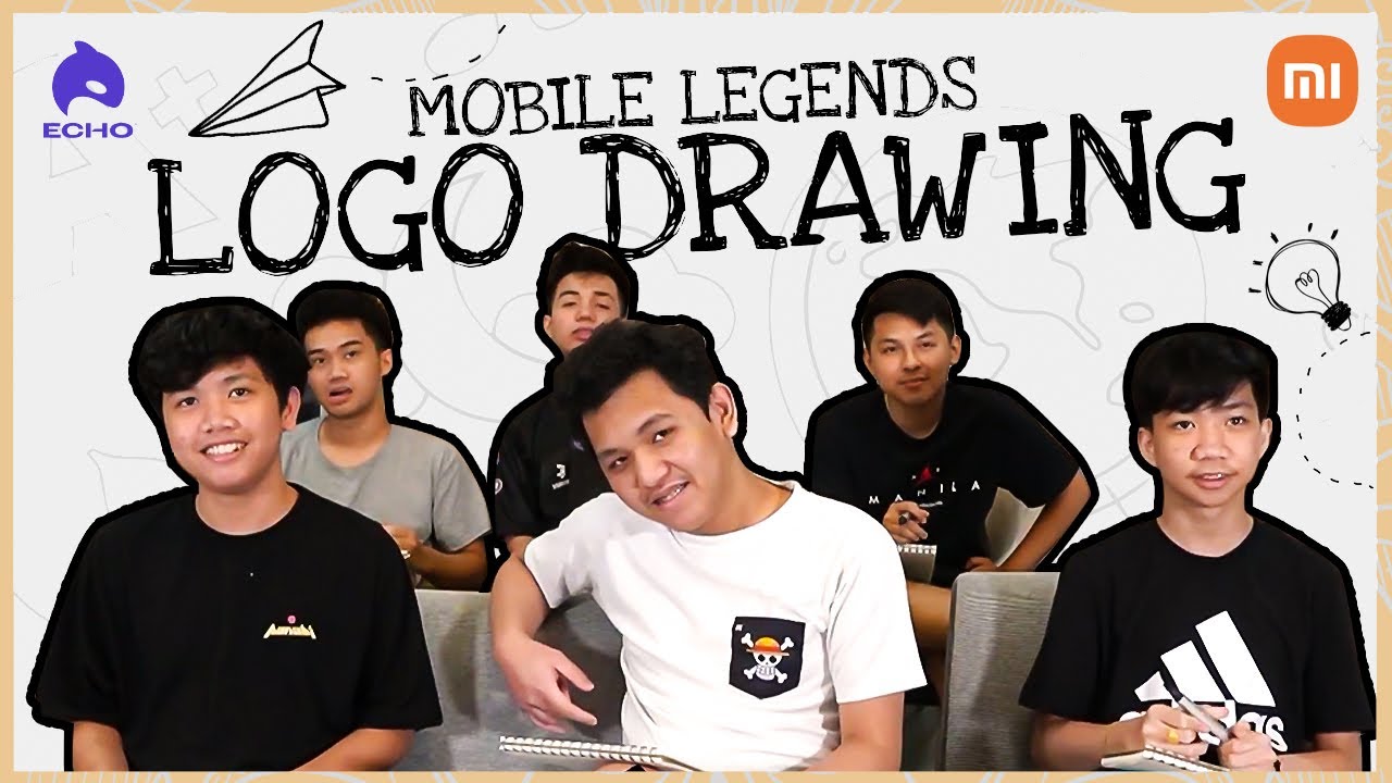 Draw The Logo Challenge with ECHO Loud!! - YouTube