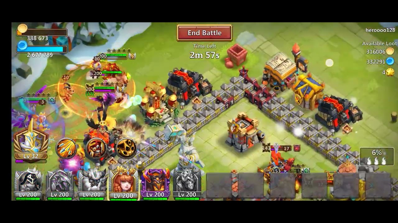 Castle Clash Gameplay 2022 - YouTube