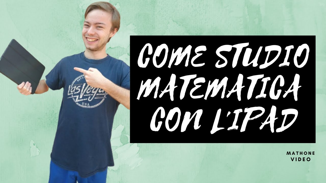 Come studiare matematica con l'iPad - YouTube