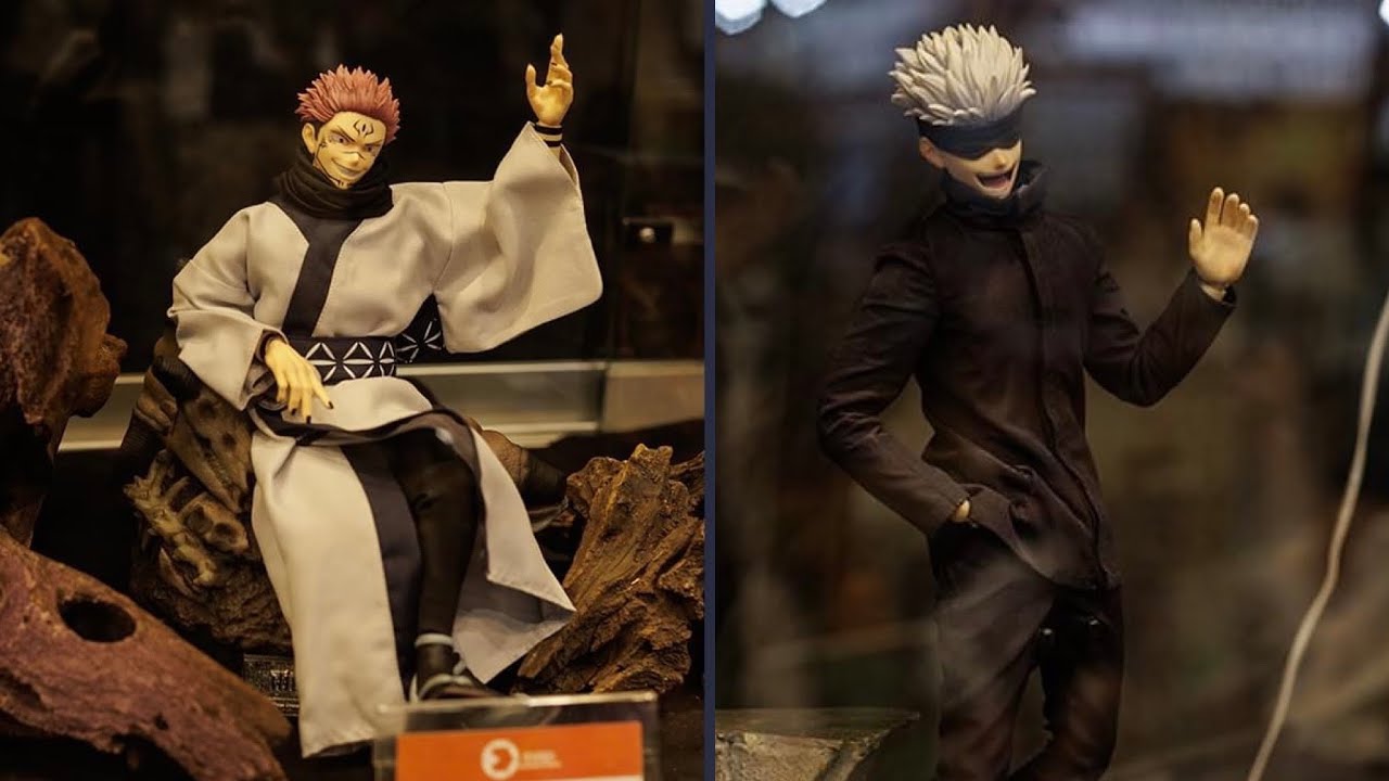 New Jujutsu Kaisen & lotr action figures on display Asmus Toys - YouTube