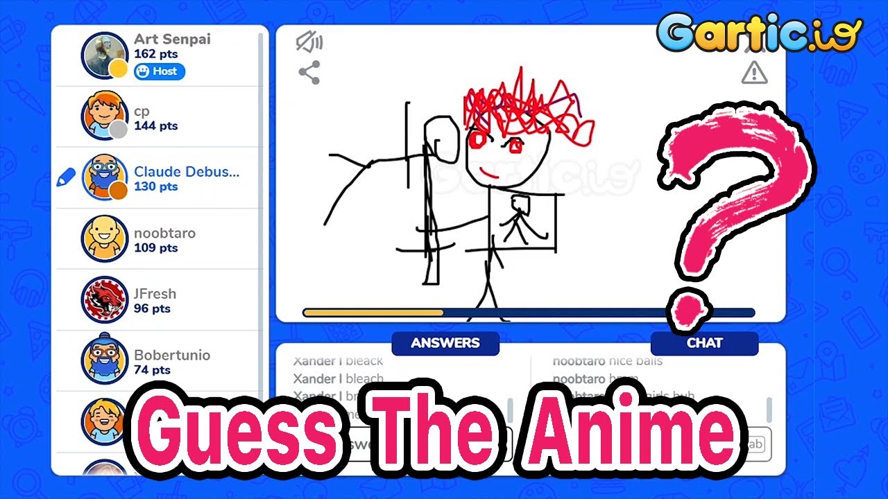 YOU DRAW I GUESS | Anime Guessing Game - YouTube