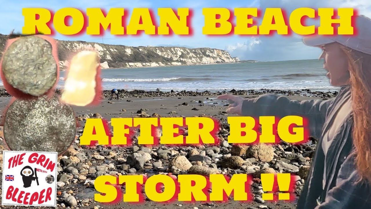 ROMAN BEACH AFTER A BIG STORM !! - YouTube