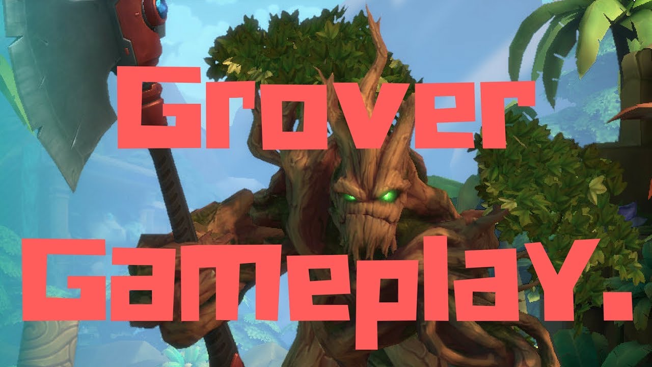 Paladins Grover Gameplay. - YouTube