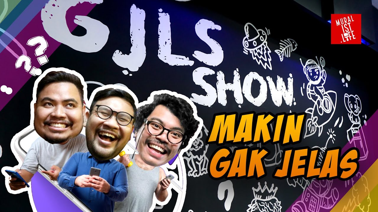 MURAL STUDIO BARU GJLS SHOW - YouTube