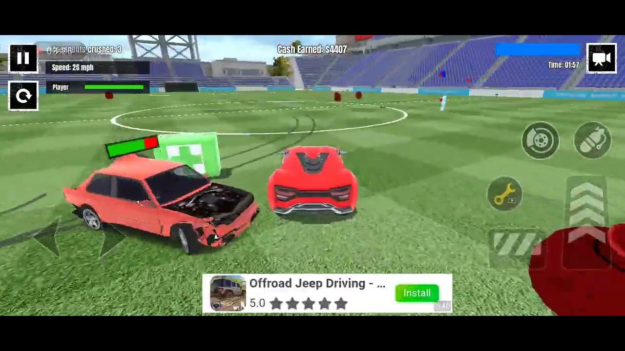 They tried to make me crash but I survived / Car crash gaming simulator ...