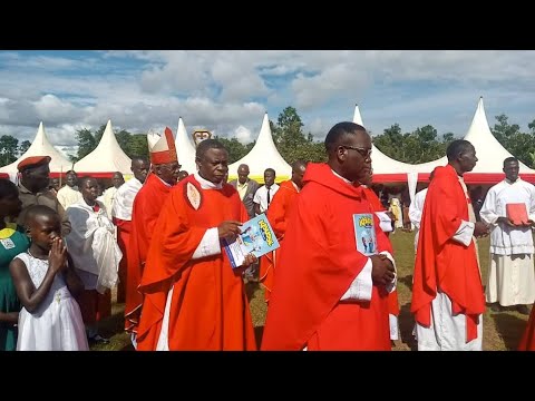 Entrance Procession at St Matia Mulumba Kalemba Home place - YouTube