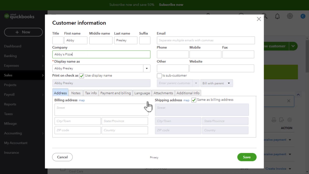 How Do I Add A Customer In QuickBooks Online QBO YouTube how-do-i-add-a-customer-in-quickbooks-online-qbo-youtube