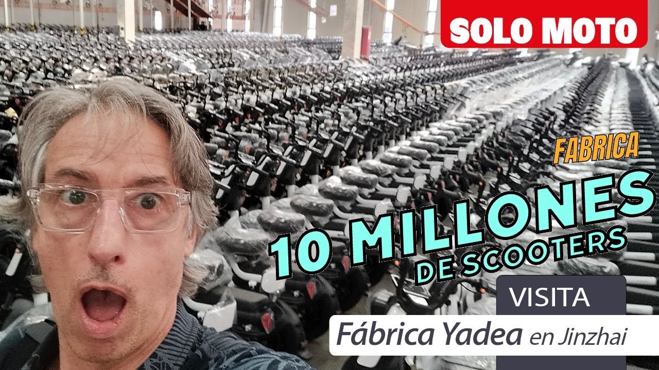 Visita a la fábrica Yadea (China) | Reportaje | Review en español - YouTube