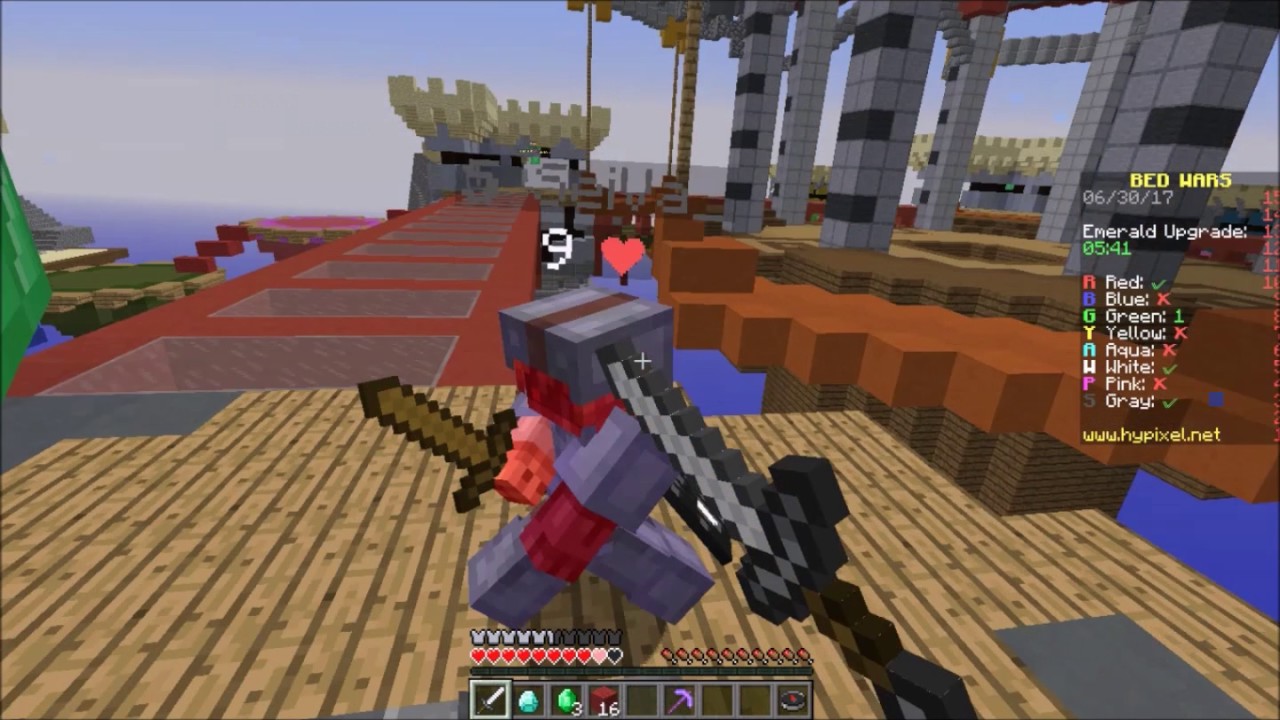 Hypixel Bedwars: First Time in Full Release - YouTube