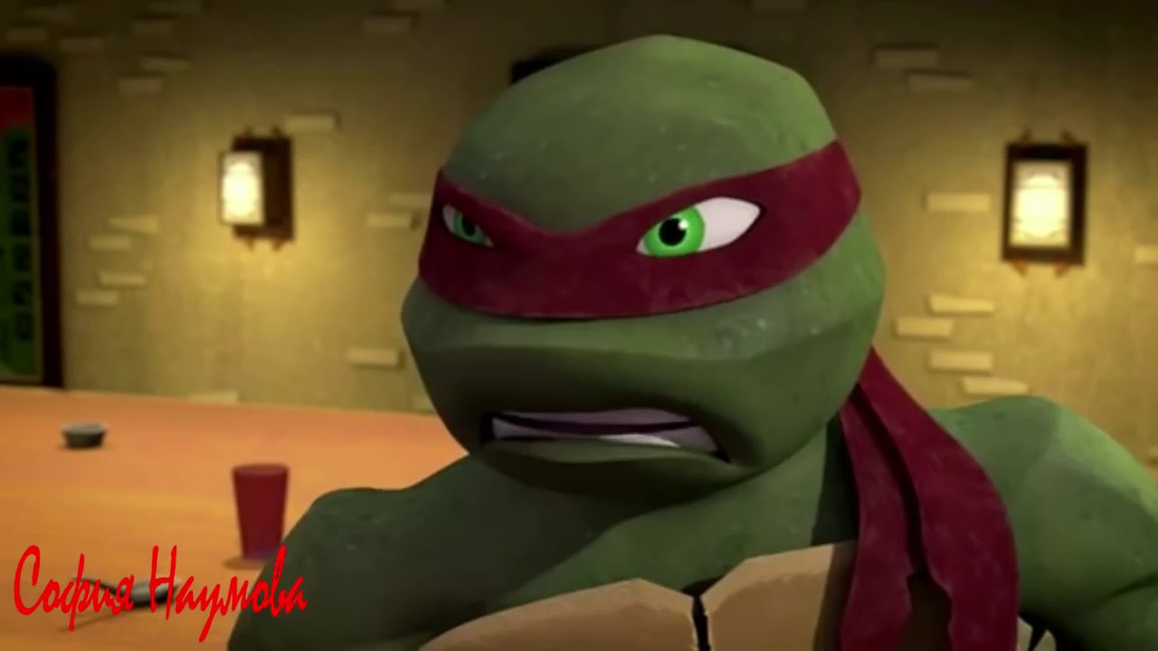 TMNT 2012 Raph and Mikey Короче говоря, я готовился к экзамену - YouTube