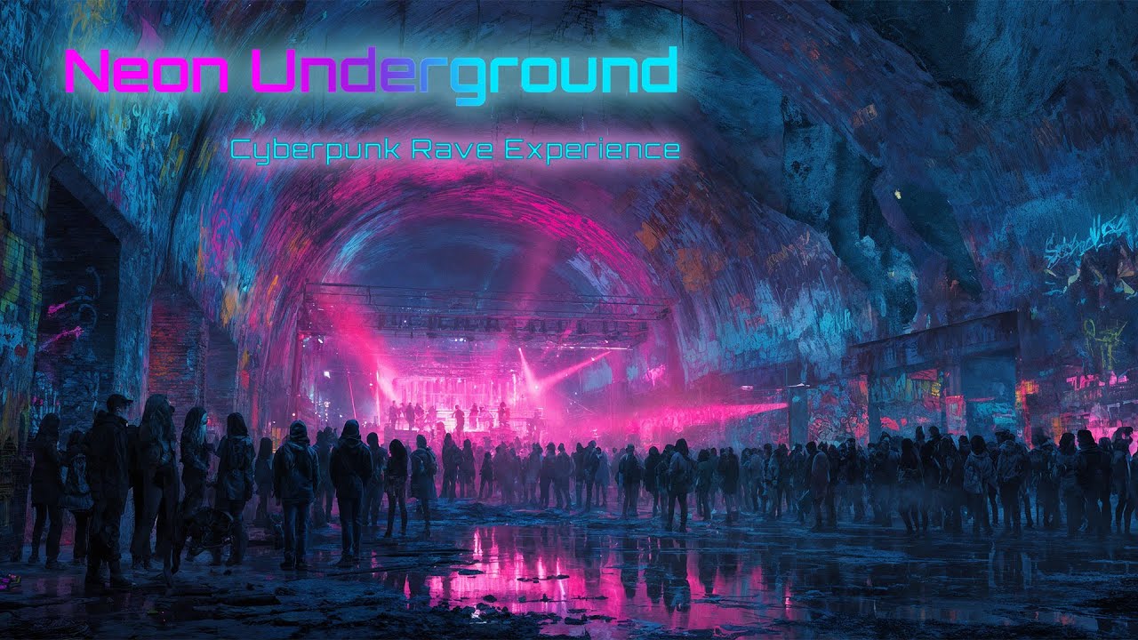 Cyberpunk Rave Experience | Neon Underground Techno Mix 2025 - YouTube