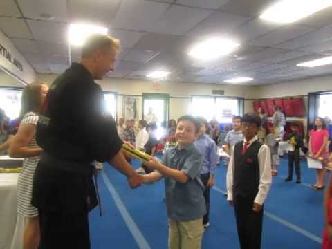 Alexander Melton Sr. Yellow Belt Ceremony - YouTube