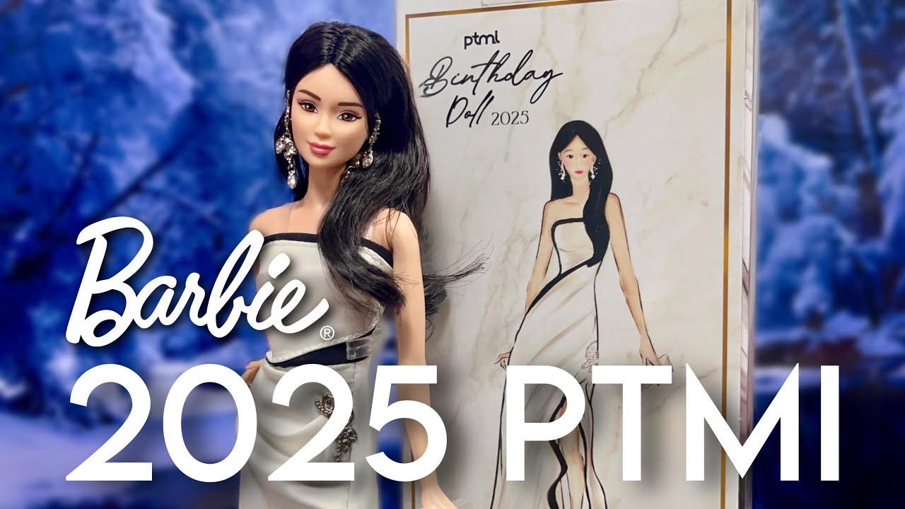 NEW BARBIE DOLL! 2025 PTMI BARBIE UNBOXING AND REVIEW - YouTube