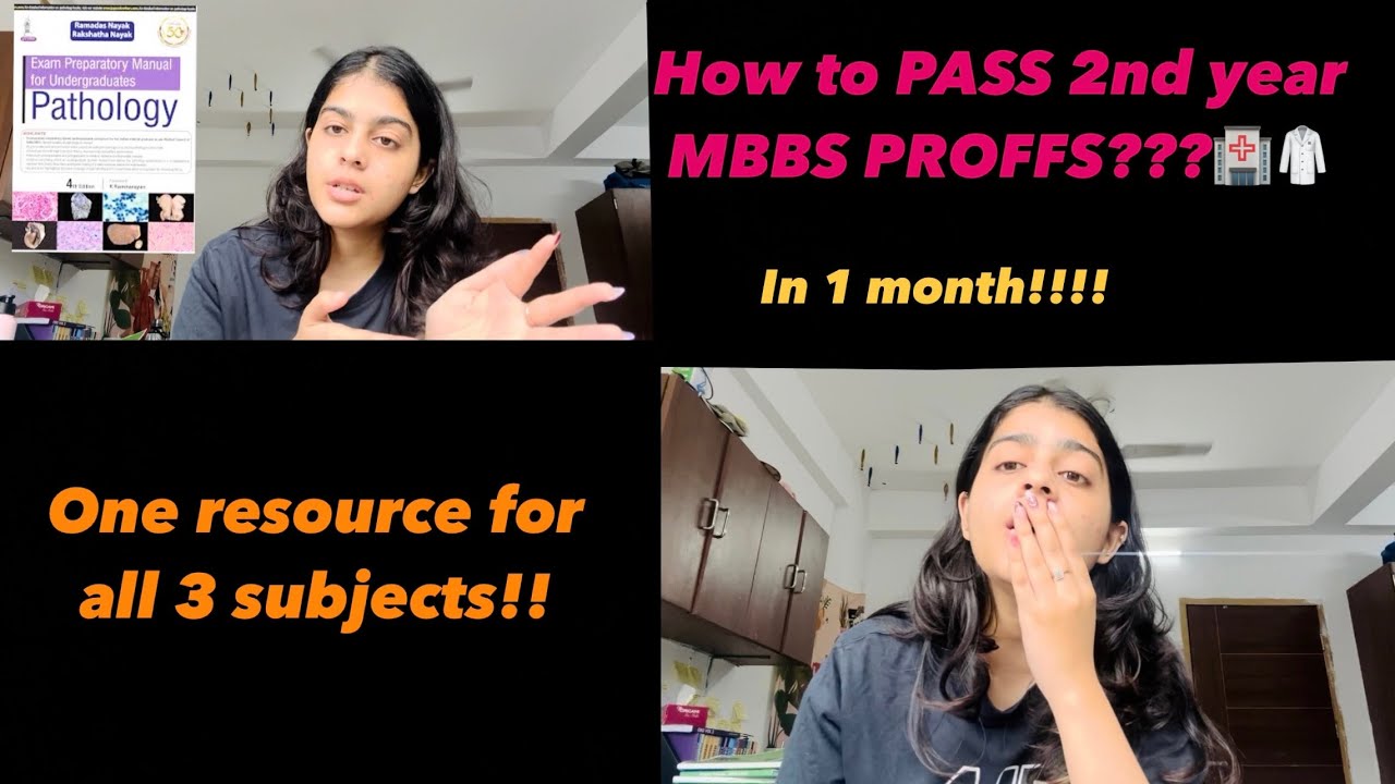 How to PASS 2nd year FINAL PROFFS MBBS😭🩺one resource for all subjects # ...
