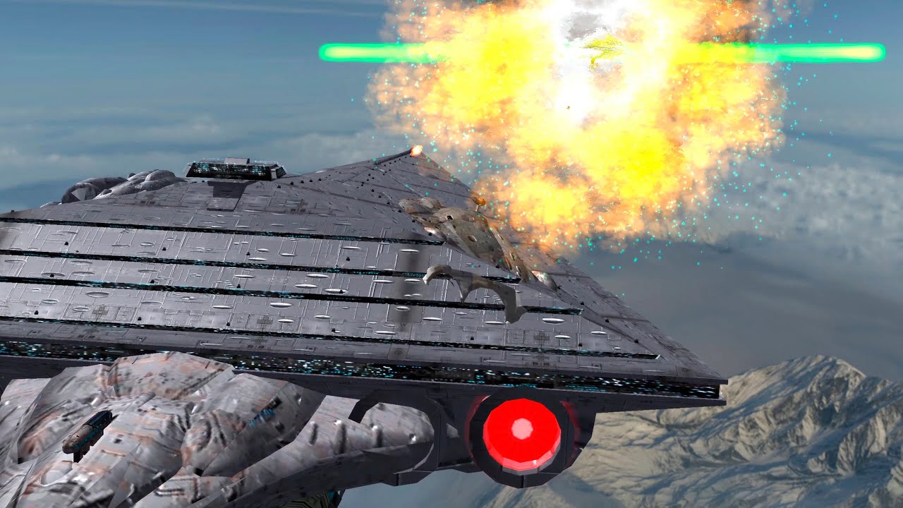 Rebel Eclipse Mk.1 vs Sovereign Mk.2 | Super Star Destroyer Duel | Star ...