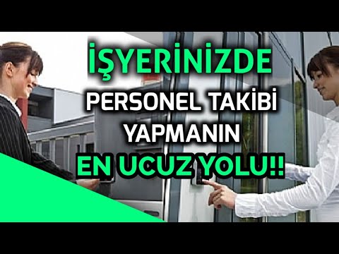 İşyerinizde (ofisinizde) çok UCUZ ve KOLAY şekilde PERSONEL GİRİŞ TAKİBİ yapabileceğiniz TEK ÜRÜN!!!