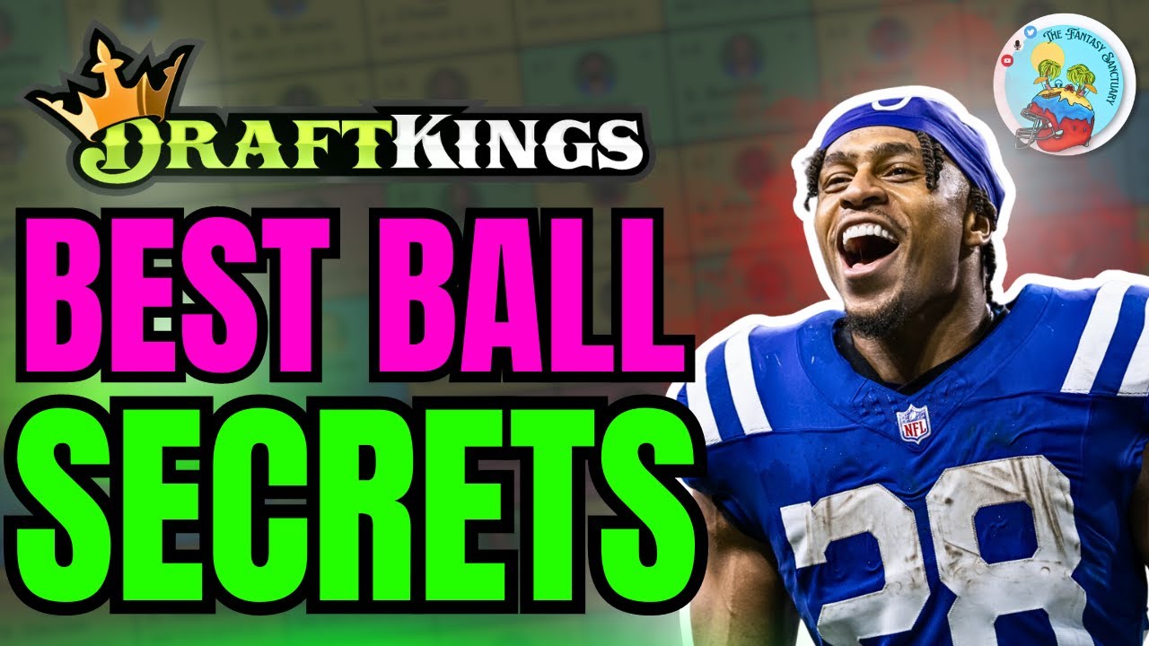 The Secrets of Draftkings Best Ball | 2024 Best Ball Strategy - YouTube