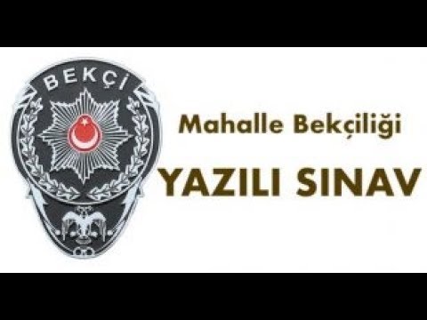 BEKÇİ YAZILI SORULARI