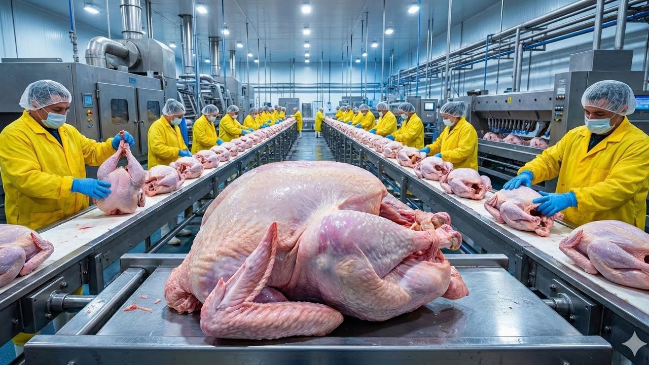 Inside the Frozen Turkey Processing Plant – How Millions of Turkeys Are ...