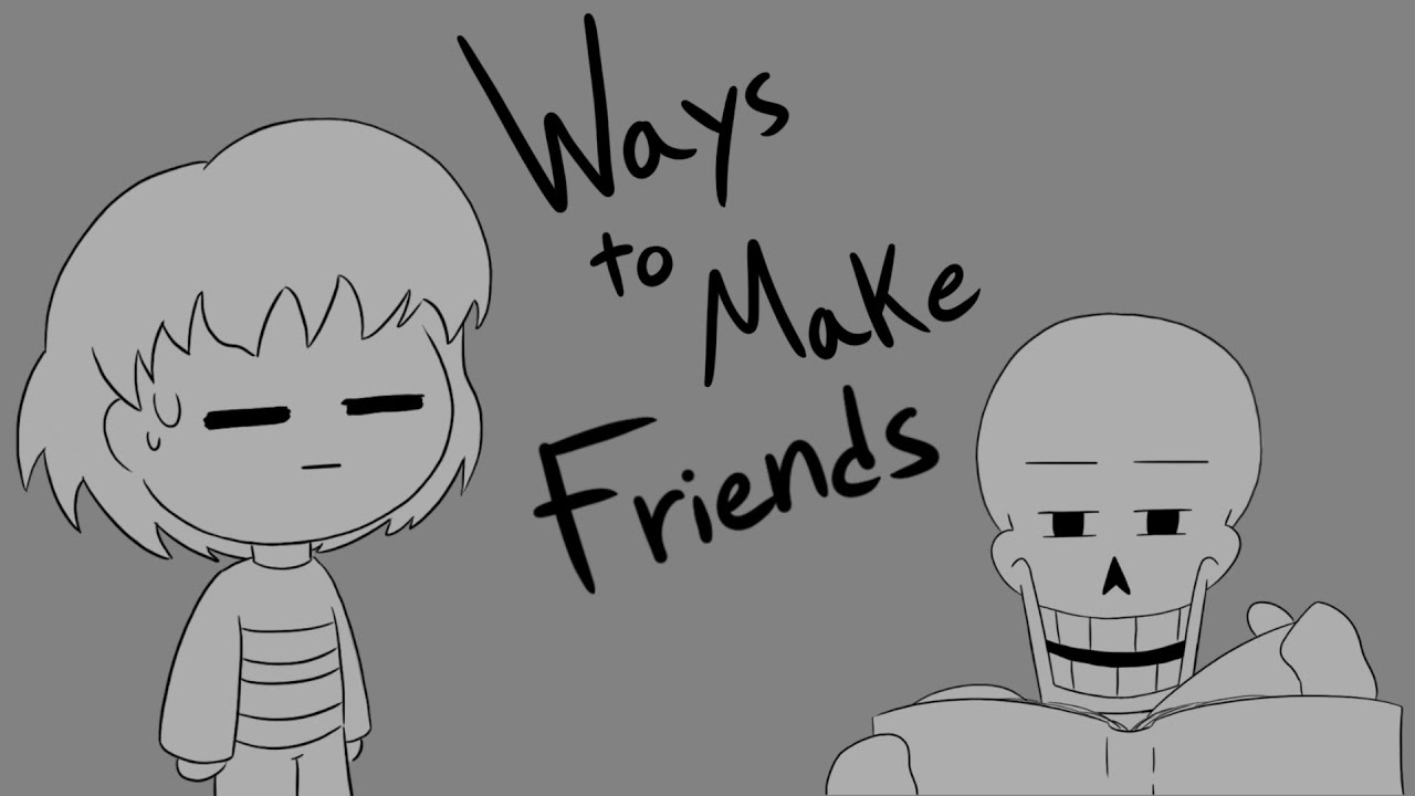 Undertale Animatic - Ways to Make Friends - YouTube