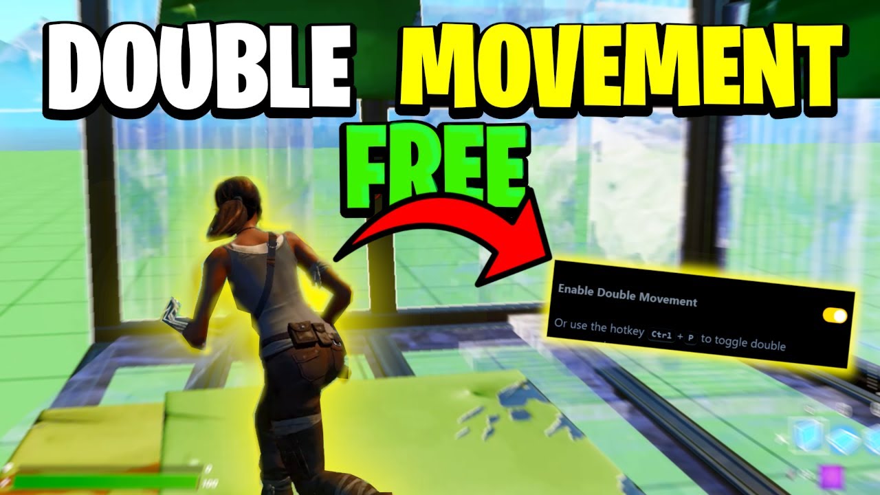 How To Get DOUBLE MOVEMENT In Fortnite For FREE (Best Wooting Settings ...