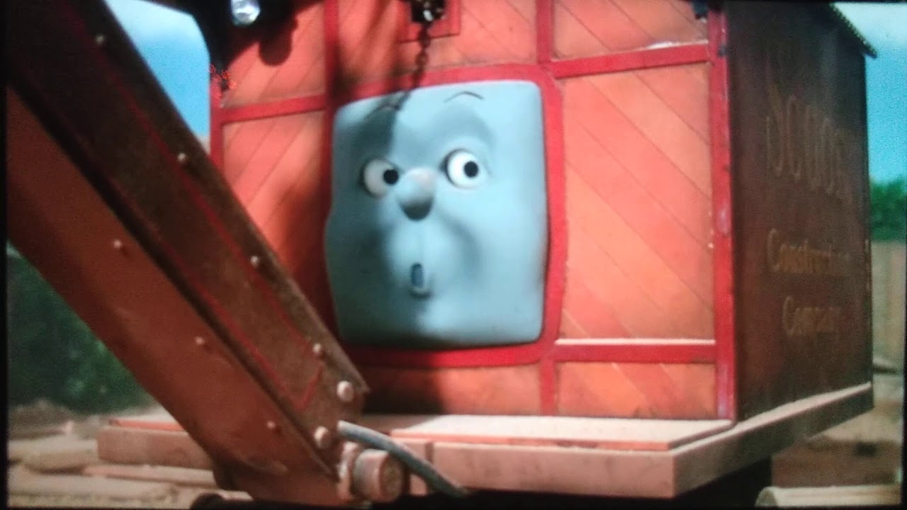 Thomas & Friends Thomas' Trusty Friends Clip Ned Destroys The Building ...