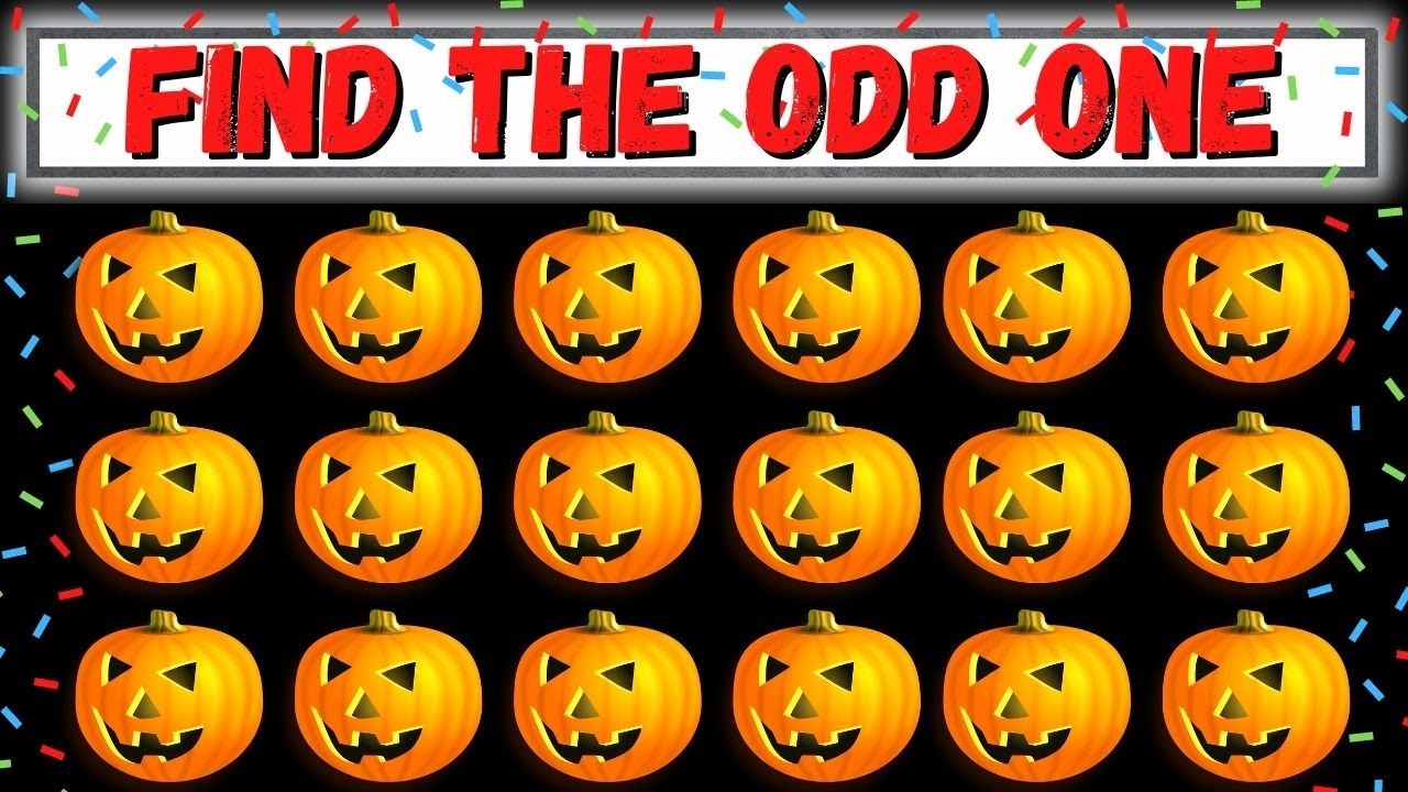 Can You Find the Odd One Out in These Pictures? | #1| Odd one out brain ...