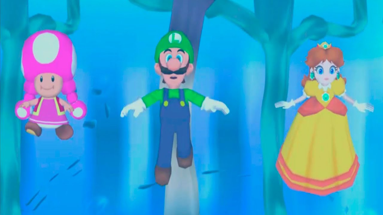 mario party 6 - toad Vs toadette VS luigi VS daisy - YouTube