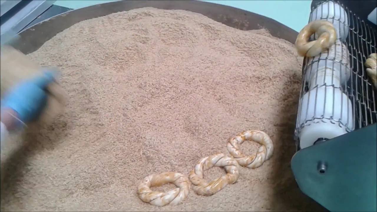 Bagel production line - YouTube