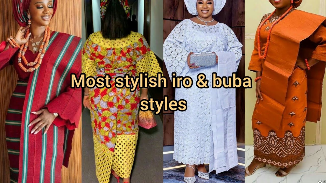 Most stylish iro and buba styles for classy ladies | Ankara styles ...