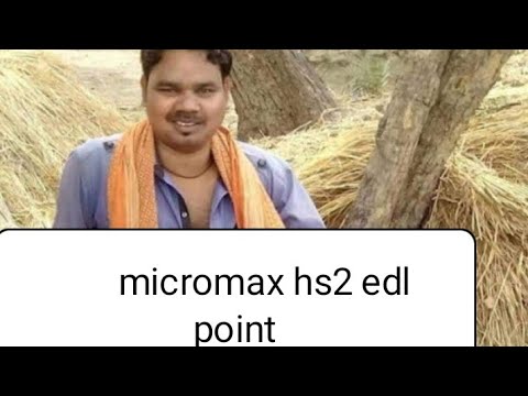micromax hs2 edl point - YouTube