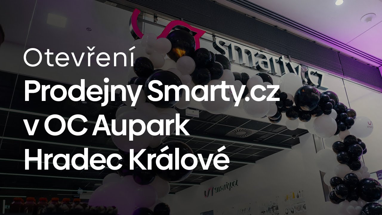Otevření prodejny Smarty.cz v OC Aupark Hradec Králové - YouTube